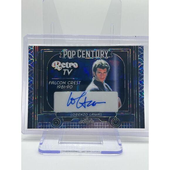Leaf | Toys | 224 Leaf Pop Lorenzo Lamas Retro Tv Dark Blue Crystal ...